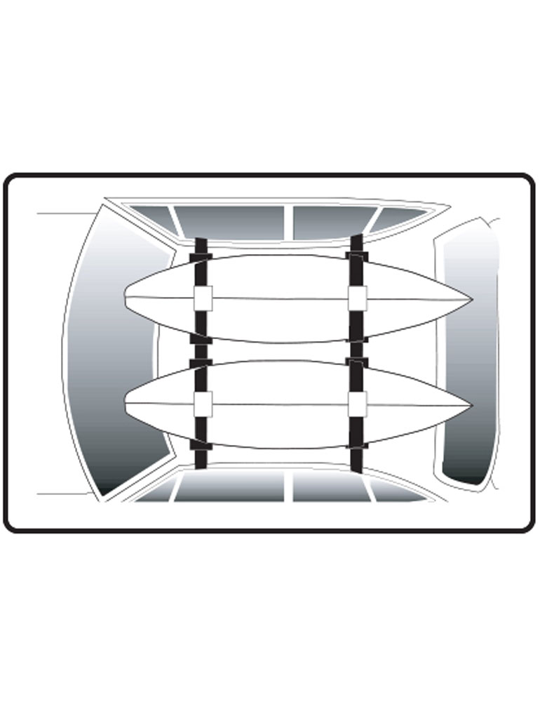 FCS Premium Soft Racks Double - SecretSpot